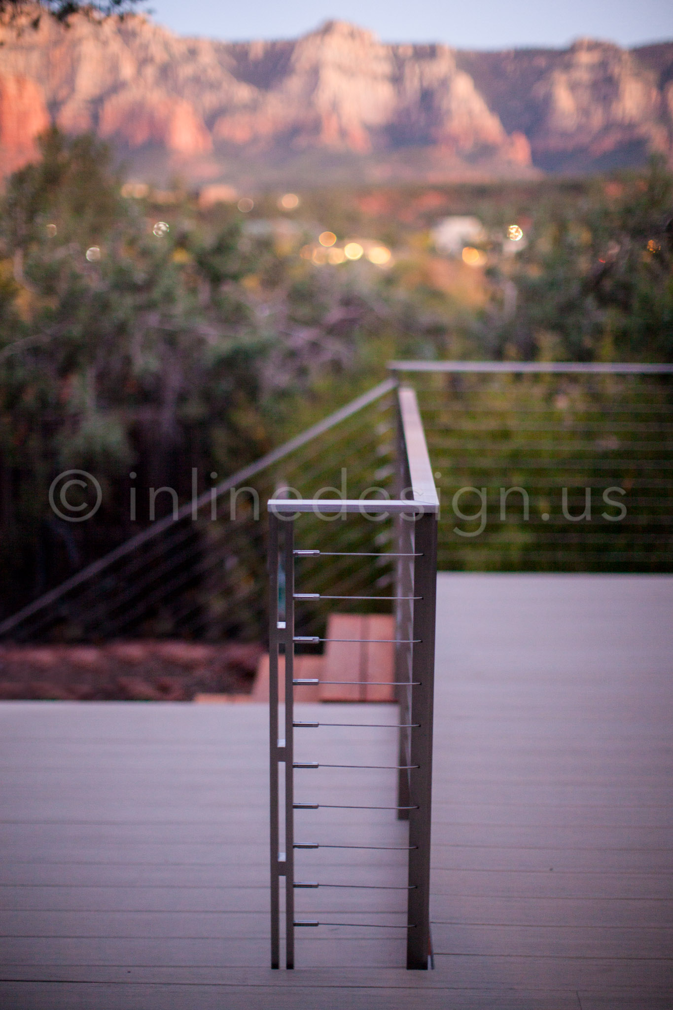 Arcadia Bar Cable Railing was Ingrid’s AZ Dream – Inline Design